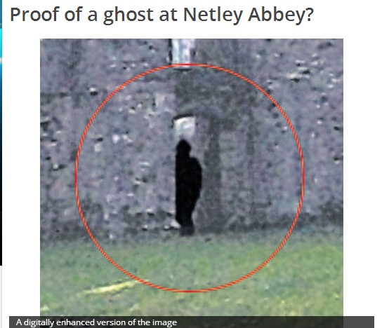 Netley Abbey Ghost - Netley, Hampshire, UK - October 2009